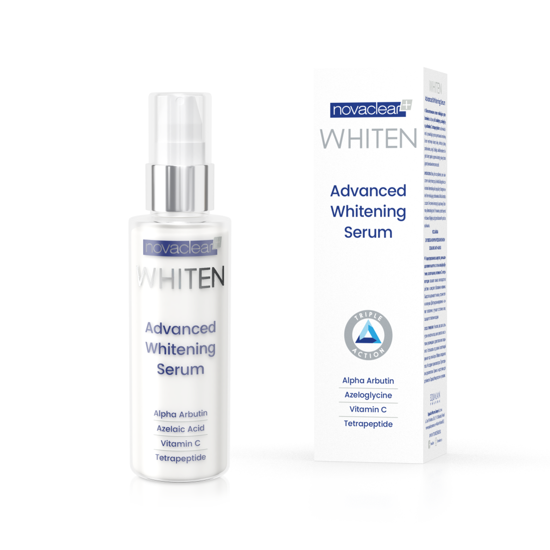 Novaclear Whitening Advanced Serum 30ml – EuroDerms